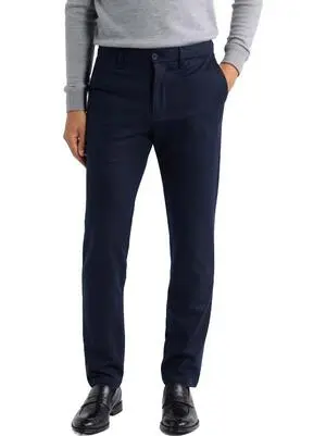 Bugatchi Wool Blend Chino Pants - Navy