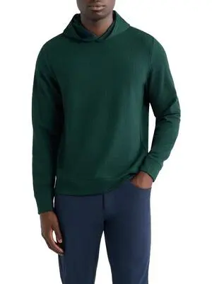 G/fore Pebble Quilted Hoodie - Pine