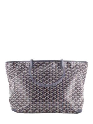 Goyard Artois Tote Coated Canvas Mm - Blue
