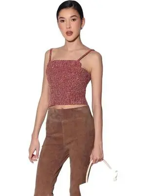Walter Baker Cassia Top - Red
