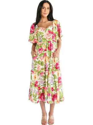 BALTIC BØRN Paislee Midi Dress - Multi Color
