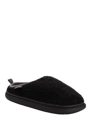 MUK LUKS Lewis Clog Slippers - Black