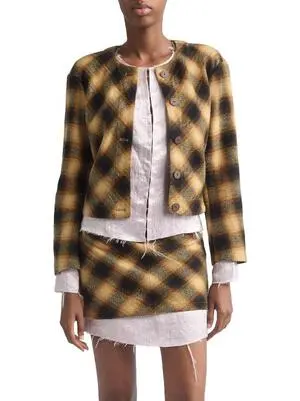Eckhaus Latta Double Cotton Jacket - Hollyhock