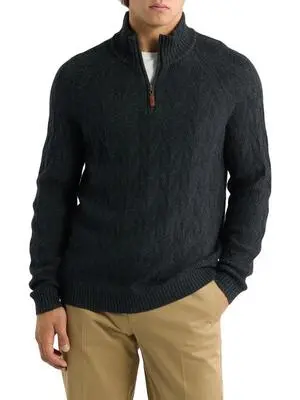 Tommy Bahama Cabana Canyon Wool & Cashmere Sweater - Charcoal