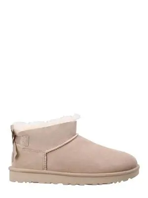 UGG Ugg Women's Shearling-Lined Suede Ankle Boots Sand