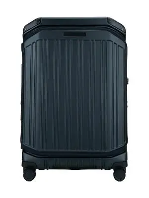 PIQUADRO Medium Front Opening 4-wheel Trolley Bag For - Bluo