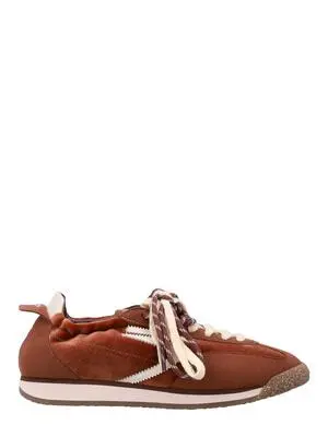 PURAAI Retro Runner Lace-up Sneakers - Sofa
