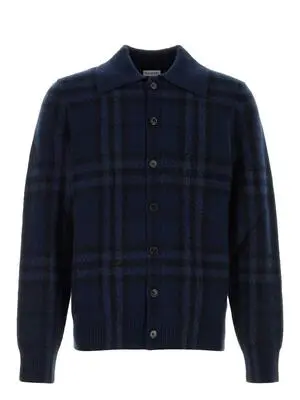 Burberry Embroidered Cashmere Cardigan For - Checked
