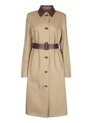 JACOB COHЁN Reversible Trench Coat - Camel