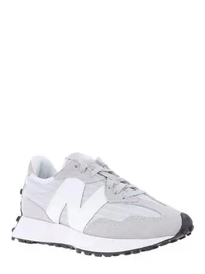 NEW BALANCE 327 Suede Sneakers - Rain Cloud