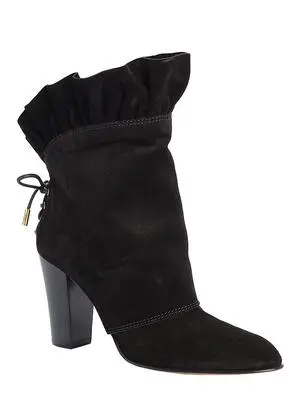 Chloé Anouk Suede Ankle Boots - Black