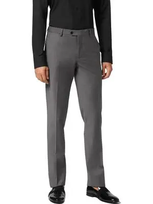 Philipp Plein Classic Wool Trousers - Grey