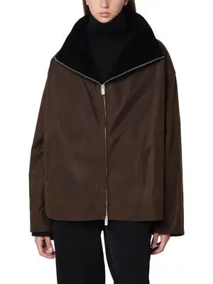 TOTEME Zip-up Country Jacket - Brown