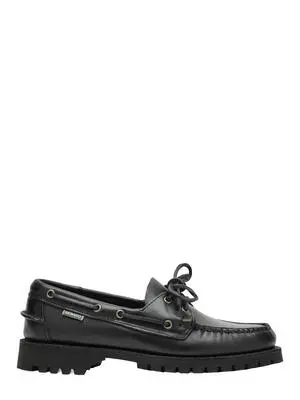 SEBAGO Ranger Black Suede Loafers Black