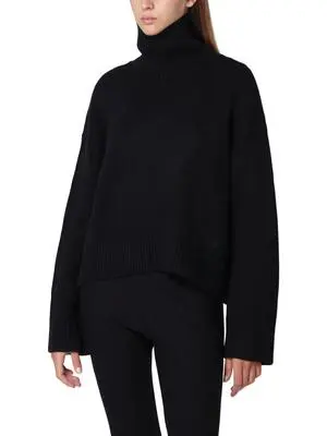 Loulou De Saison Black Gioah Cashmere Sweater Black