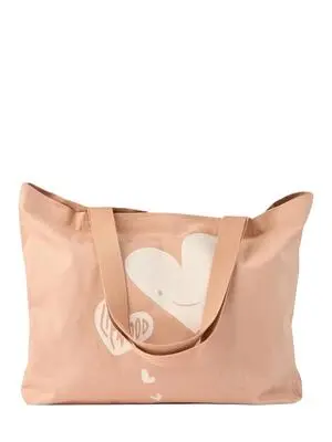 LIEWOOD Large Pink Cotton Tote Bag