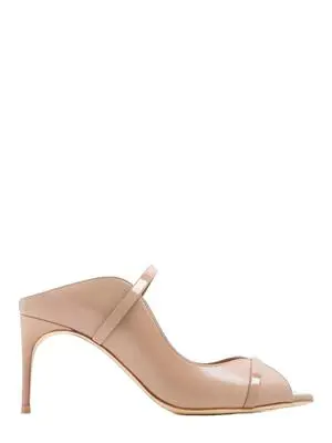 MALONE SOULIERS Noah Patent-trim Leather Sandals Neutrals