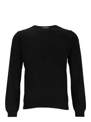 Al Duca D'aosta Crew-neck Long-sleeve Sweater - Black
