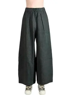 CORTANA Mona Wide-leg Trousers - Grey