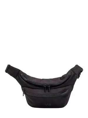 Y3 Kuro Double-zip Belt Bag - Black