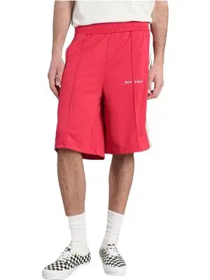Palm Angels Classic Logo Track Shorts - Red