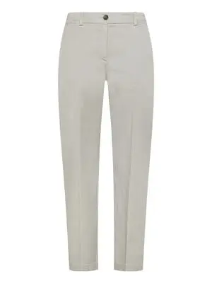Seventy Elastic-waistband Trousers - Gray