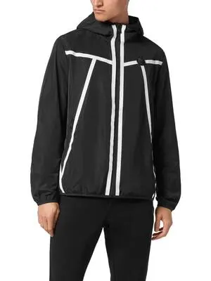 PLEIN SPORT Windbreaker - Black