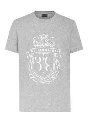 BILLIONAIRE T-shirt Round Neck Ss - Grey
