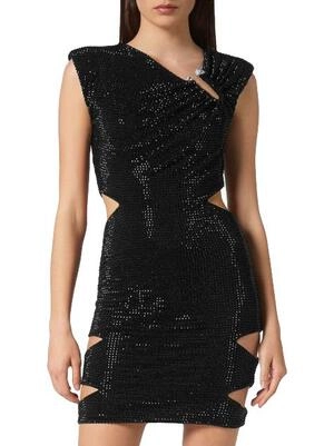 Philipp Plein Cocktail Dress - Black