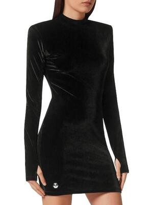 Philipp Plein Short Dress - Black