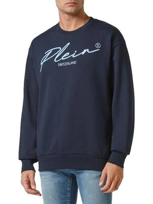 Philipp Plein Sweatshirt Signature - Navy