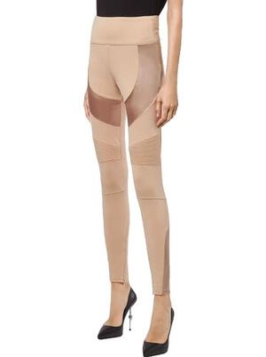 Philipp Plein Sport Leggings Iconic Plein - Beige