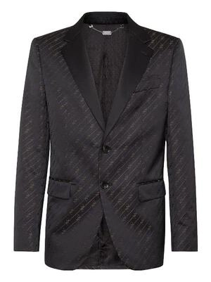 BILLIONAIRE Jacquard/silk Blazer - Black