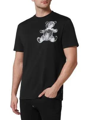 Philipp Plein T-shirt Round Neck Teddy - Black