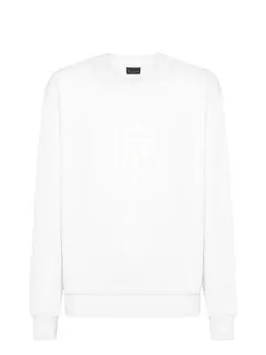 BILLIONAIRE Roundneck Sweatshirt Ls - White