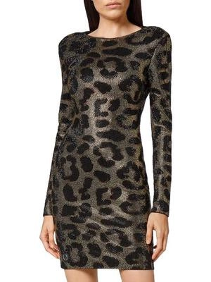 Philipp Plein Short Dress - Leopard