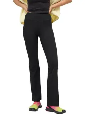 HALFDAYS Julie Flare Leggings Black