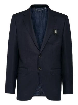 BILLIONAIRE Blazer Shawl Lapel - Darkblue