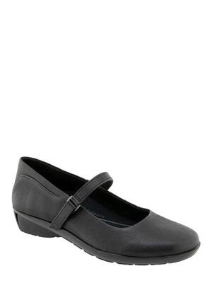 Munro Jennifer Mary Jane Pump - Black Leather