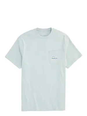 Vineyard Vines Duck Hunt Whale Graphic T-shirt - K605 Shell