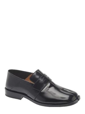 MAISON MARGIELA Tabi Babouche Leather Loafer - Black