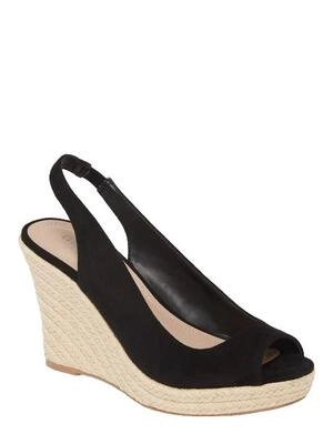 Charles By Charles David Laila Espadrille Slingback Wedge Women0 - Black