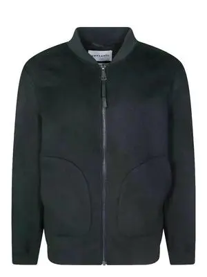 AMARANTO Zip-up Bomber Jacket - Green