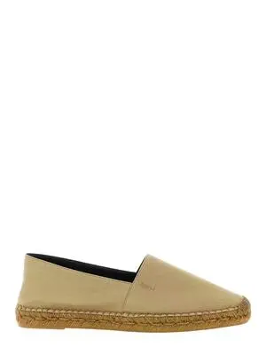 SAINT LAURENT Logo-embroidered Espadrilles