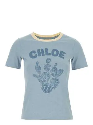 CHLOÉ Chloe Cotton T-Shirt