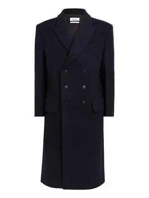 SYSTEM Wool-cashmere Double-breasted Coat