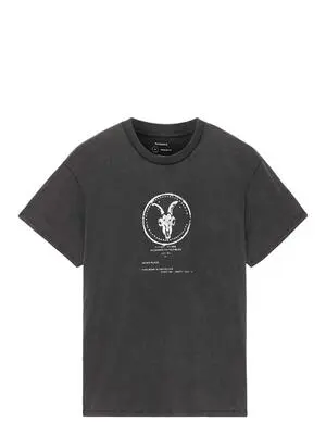 ALLSAINTS Organic Cotton Tier Hale T-shirt - Black