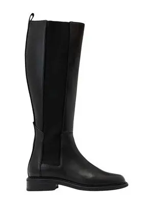 ALLSAINTS Leather Bales Boots - Black