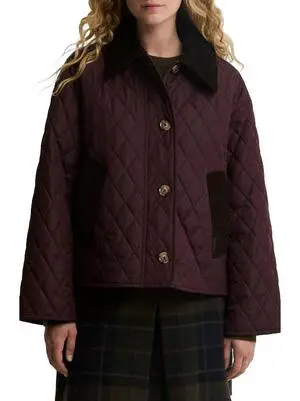 Barbour Moira Quilted Jacket - Fig/shadow Classic