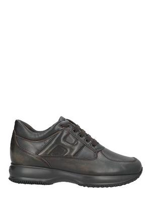 Hogan Sneakers Size Leather - Brown